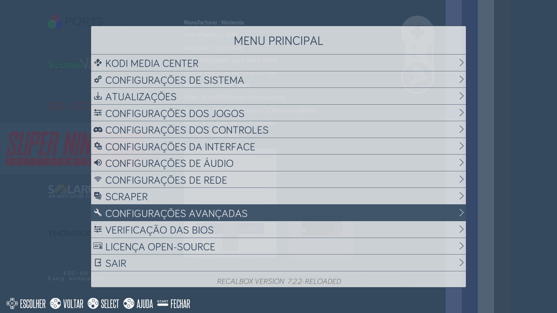 Sistemas Virtuais | Recalbox Wiki